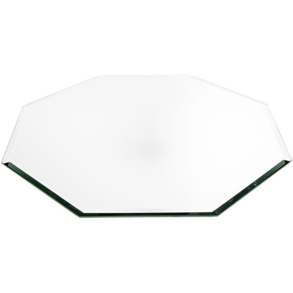 Beveled Glass Mirror, Octagonal 5mm - 18" Diameter