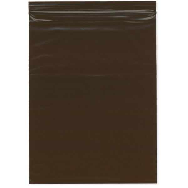 Plymor 9" x 12" (Pack of 100), 3 Mil Amber UV Zipper Reclosable Plastic ...
